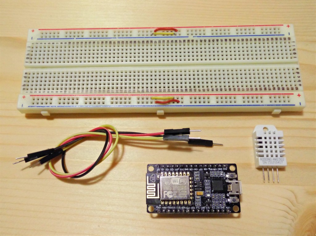Nodemcu Esp8266 E Dht22 Am2302 Sensore Di Temperatura E Umidità